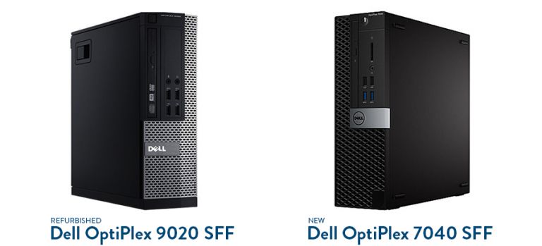 Refurbished vs. New: Dell OptiPlex Small Form Factors